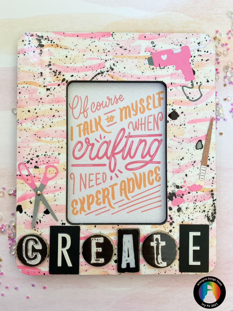 CREATE Artesprix Iron-on-Ink Frame! | Artesprix