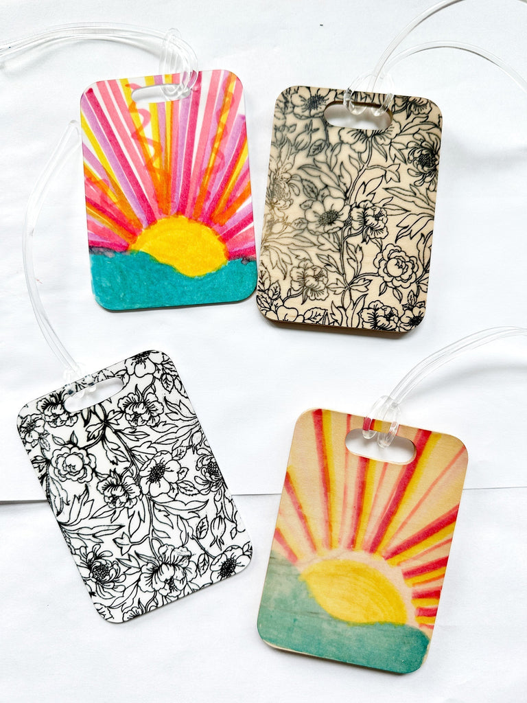 Artesprix Sublimation Bag Tag with your Home Iron!