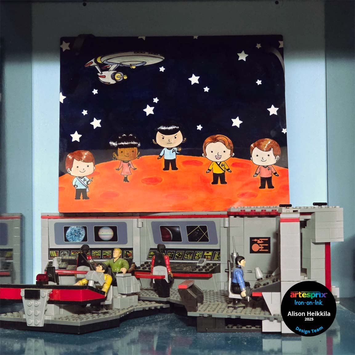 Warp Speed Crafting: Space Explorer Sign with Sublimation Paint | Artesprix