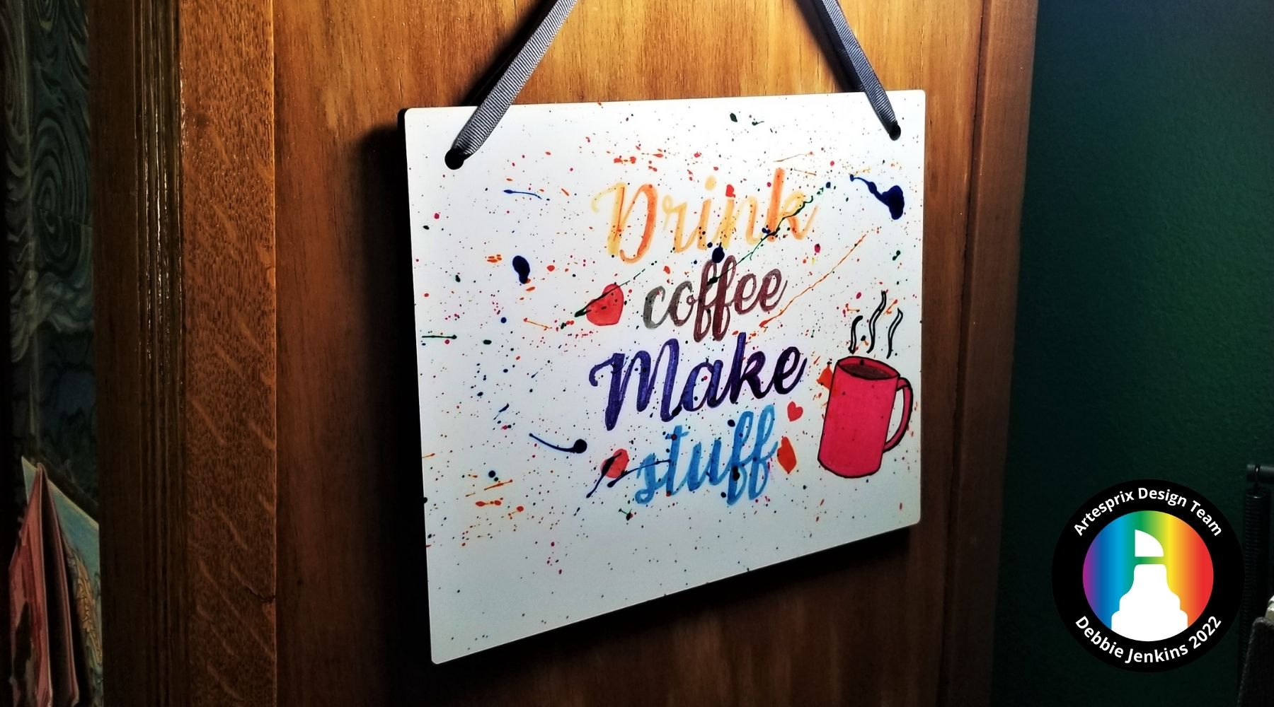 Blank of the Month Iron-on-Ink Sign Decor | Artesprix