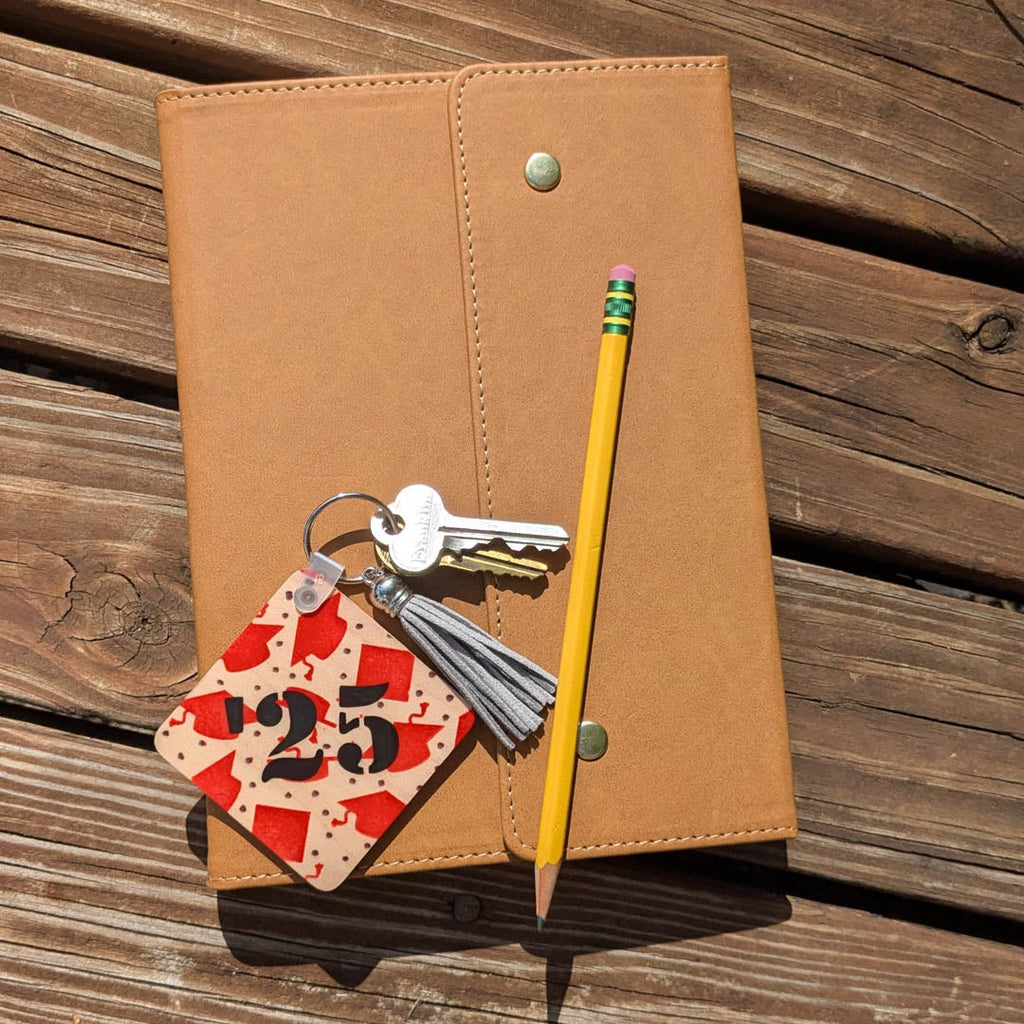 Personalized Senior Key Chain with Artesprix Iron-on-Ink | Artesprix