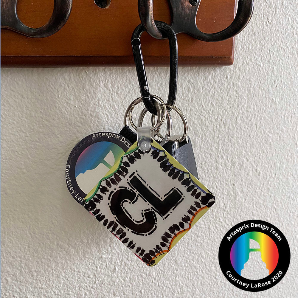 Personalized DIY Keychain with Artesprix Markers | Artesprix