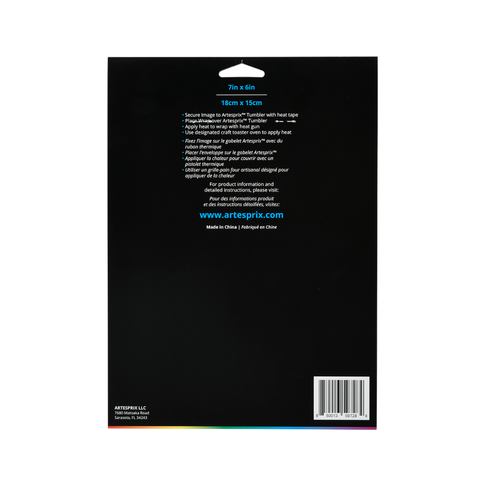 Artesprix Sublimation Wrap 5ct | Artesprix